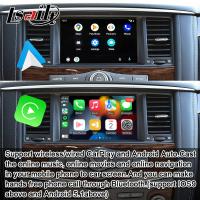 China Pin to Pin CarPlay Interface for Nissan Patrol Y62, Pathfinder, Armada Included Android Auto, Google Map, Waze for sale