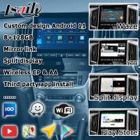 China Toyota Land Cruiser LC200 Android video interface 8+128GB powered by Qualcomm with carplay android auto for sale
