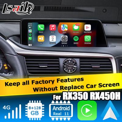 China Lexus RX 8+128GB Qualcomm Android multimedia interface box RX350 RX450h RX300 RX200t for sale