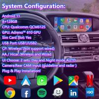 China Lsailt 8+128GB Android Multimedia Carplay Interface Box for Lexus LS LS600h LS460 2012-2017 for sale