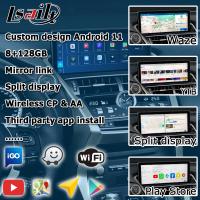 China Qualcomm base Android 13 8+128GB Lexus NX300 NX300h NX200t Carplay video interface for sale