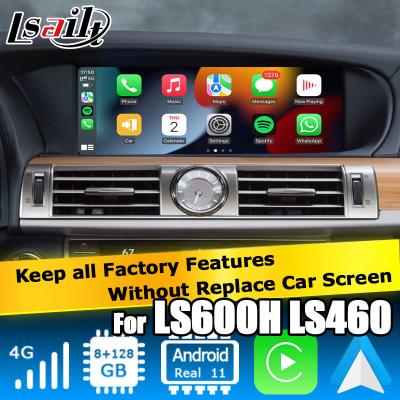 China Lexus LS460L LS600hL android 11 carplay video interface base on Qualcomm 8+128GB for sale
