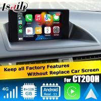 China Lexus CT200h Android 13 video interface carplay android auto base on Qualcomm 8+128GB for sale