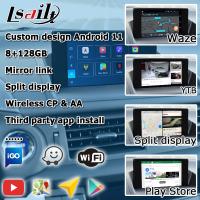 China Lexus CT200h Android 13 video interface carplay android auto base on Qualcomm 8+128GB for sale