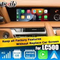 China Lexus LC500 LC500h Android carplay video interface base on qualcomm 6125 8+128GB for sale