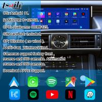 China Lsailt 8+128G Qualcomm Android Interface for Lexus IS300H IS200t 2013-2021 With YouTube, NetFlix, Google Play for sale