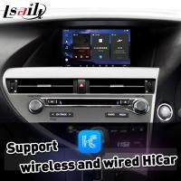 China Lsailt 8+128GB Android Multimedia Video Interface for 2012-2015 Lexus RX270 RX350 RX450h for sale