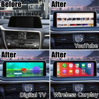 China HD 12.3 Inches Android screen upgrade for Lexus RX350 RX450h Lsailt Android Auto Carplay for sale
