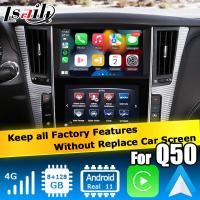 China GPS carplay interface , 8+128GB Android 13 navigation box interface for Infiniti Q50 / Q60 for sale