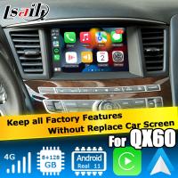 China Infiniti QX60 GPS Android auto Carplay Navigation System Multimedia Interface Android 13 8+128GB for sale
