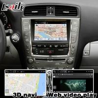 China Lexus IS350 IS250 ISF 2005-2009 Multimedia Gps Navigation mirror link video interface rear view for sale