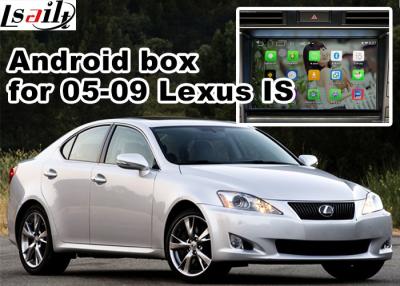 China Lexus IS350 IS250 ISF 2005-2009 Multimedia Gps Navigation mirror link video interface rear view for sale