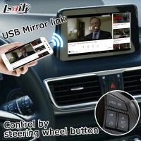China Mazda 3 Axela carplay Interface Android Navigation Box With Mazda Knob Control Facebook for sale