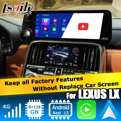 China Lexus LX600 LX700h 2022 Android multimedia video interface base on Qualcomm 6125 8+128 Android 13 for sale