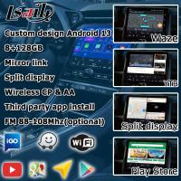 China Lexus LBX 2023 to present Android 13 Qualcomm 6125 base 8+128GB video inteface for sale