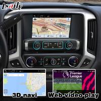 China Android 9.0 navigation box for Chevrolet Silverado video interface with rearview WiFi video mirror link for sale