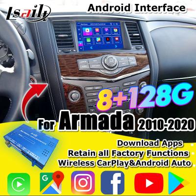 China Lsailt 8G Smart Infotainment Module for Nissan Armada Patrol Support Headrest Screen, Wireless CarPlay , NetFlix for sale