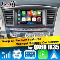 China Android 13 Carplay interface Box Yandex Navi For Infiniti QX60 / JX35 Qualcomm 8+128 system for sale