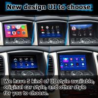 China Infiniti QX50 / EX EX35 EX37 Car android 13 System interface box With carplay android auto Display Lsailt for sale