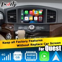 China Android 13 System Wireless Carplay Interface For Nissan Quest RE52 Elgrand E52 2011-2020 for sale