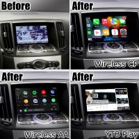 China Infiniti G series Skyline G37 G25 G35 Q40 V36 Android 13 video interface with carplay android auto for sale