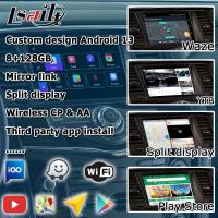 China Nissan Patrol Armada Y62 Android 13 Qualcomm 8+128GB Carplay android auto video interface box for sale