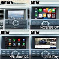 China Nissan Armada TA60 factory style Android multimedia video interface, support wireless Carplay Android Auto for sale