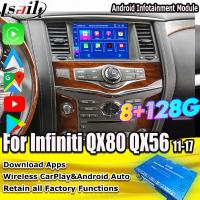 China 8G Android Infotainment Module for Infiniti QX80 QX56 Nissan Patrol 20100-2021 Wireless CarPlay Interface, YouTube for sale