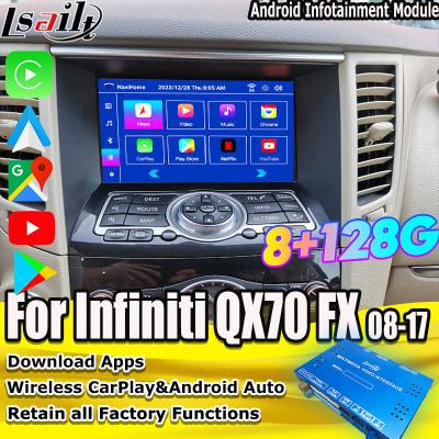 China Lsailt 8G Android Multimedia Interface for Infiniti QX70 FX35 FX37 2008-2017 Integrated Wireless CarPlay, Android Auto for sale