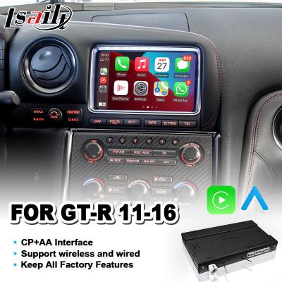 China Lsailt Android Auto CP AA OEM Integration Video Interface Carplay for Nissan GTR GT-R R35 2011-2016 for sale