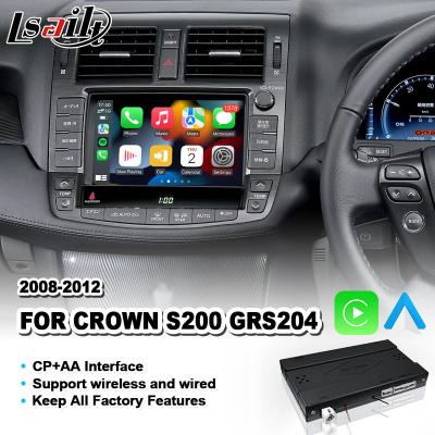 China Lsailt Wireless Android Auto CP AA Video Carplay Interface for Toyota Crown S200 GWS204 2008-2012 for sale