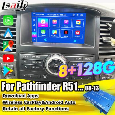 China Lsailt OEM Integration Android Multimedia Video Interface for Pathfinder R51 Nissan Navara D40 CarPlay&Android Auto Retrofit for sale