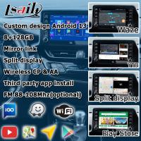 China Toyota C-HR CHR Android 13 multimedia interface with android auto carplay for sale
