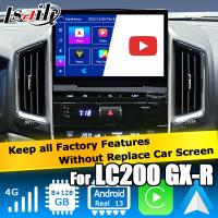 China Car Android 13 navigation box for Toyota LC200 GXR Fujitsu unit Carplay waze youtube rear view etc for sale