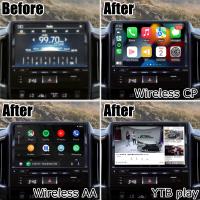 China Android 13 video interface for Toyota Land Cruiser LC200 GXR with rear view WiFi carplay android auto for sale
