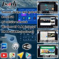 China Android 13 video interface for Toyota Land Cruiser LC200 GXR with rear view WiFi carplay android auto for sale