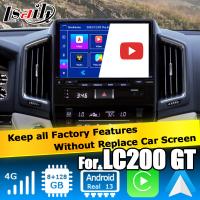 China Android 13 video interface for Toyota Land Cruiser LC200 GXR with rear view WiFi carplay android auto for sale