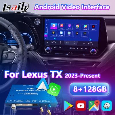 China Lsailt Android Carplay Multimedia Video Interface for 2023-Present Lexus TX TX350 TX500h for sale
