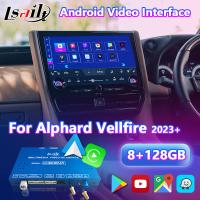 China Lsailt Android Carplay Multimedia Video Interface for 2023-Present Toyota Alphard Vellfire 40 Series for sale