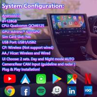 China Lsailt Android Carplay Multimedia Video Interface for 2023-Present Toyota Alphard Vellfire 40 Series for sale