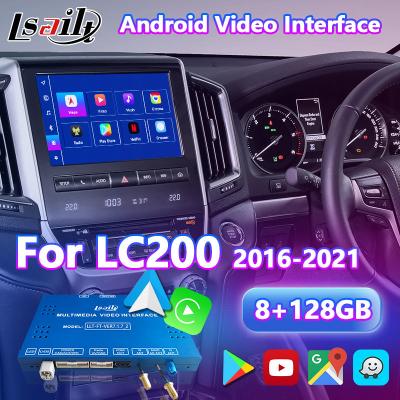 China Lsailt Android Multimedia Video Interface for 2016-2021 Toyota Land Cruiser LC 200 GXL VX VXR VX-R Sahara LC200 for sale