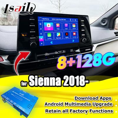 China OEM Integration and Retrofit Android Interface for Toyota Sienna 2018-2021 Camry, RAV-4 In-Car Multimedia Support YouTube, NetFlix, 360 Degree Camera for sale
