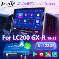 China Lsailt Android Multimedia Video Interface for 2018-2022 Toyota Land Cruiser LC200 GX-R LC 200 GXR for sale