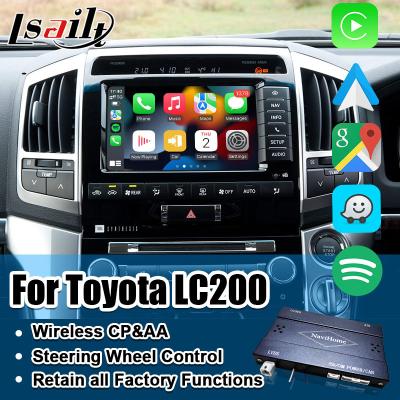 China Plug and Play Apple CarPlay Interface for Land Cruiser 200 2013-2021 Multi-Language ,360 Camera ,Reverse Camera Support for sale