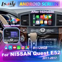 China Lsailt 8 Inch HD Android Multimedia Screen for 2011-2017 Nissan Quest E52 for sale