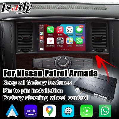 China Nissan Patrol Armada Y62 2011-2017 Android Auto Video Interface Wireless Carplay for sale