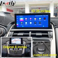 China Lexus Android Screen 8 Core Qulcomm Multimedia DisPlay for LEXUS NX200T NX300H 2014-2021 Support Joystick Rotary Knot Control, YouTube, Google Play, CarPlay for sale