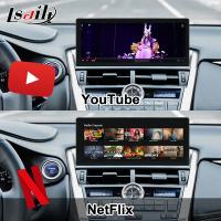 China Lexus Android Screen 8 Core Qulcomm Multimedia DisPlay for LEXUS NX200T NX300H 2014-2021 Support Joystick Rotary Knot Control, YouTube, Google Play, CarPlay for sale