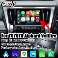 China Toyota Alphard Vellfire AH30 series pure OEM style Carplay android auto box 2015-2022 model for sale