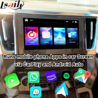 China Wireless Apple CarPlay/Android Auto Upgrade Module for Alphard 30 Series Vellfire Toyota Support FM Radio,A/C, Mirroring,Cameras for sale